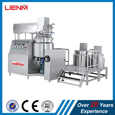 China Cosmetic Vacuum Emulsifying Mixer Cream Mixing Machine 500L 300L 200L 100L 1000L supplier