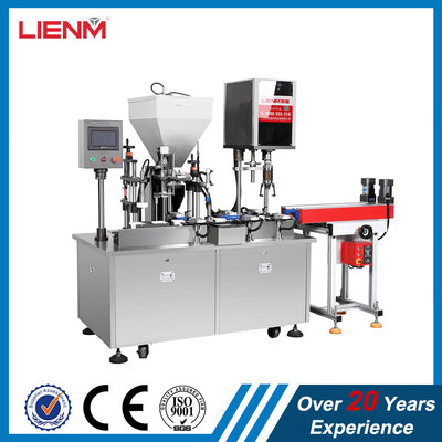China Small cosmetic filling machine capping machine air cleaning machine for plastic bottle, glass bottle supplier