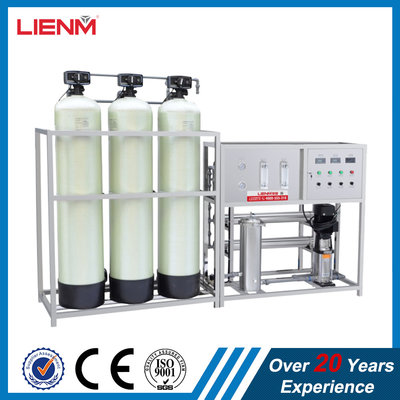 China 1000L, 2000L 3000L, 5000L Automatic glass fiber reverse osmosis water treatment with soft filter supplier