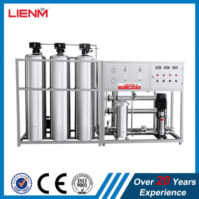 China Automatic Stainless steel reverse osmosis water treatment with soft filter supplier