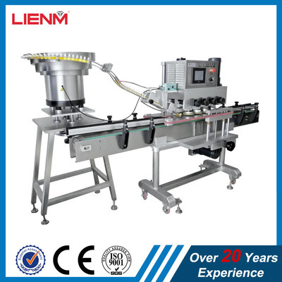 China LIENM Factory automatic shampoo,liquid soap,detergent,high speed capping machine,Screw Capping Machine With Cap Sorting supplier