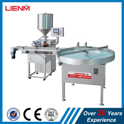 China Automatic face cream ointment lotion filling machine Cream Filling Machine Body Cream Gel Piston Filler/Balm Jar Filling supplier