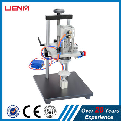 China perfume pump crimper machine/perfume cap grasping machine/perfume crimping machine supplier