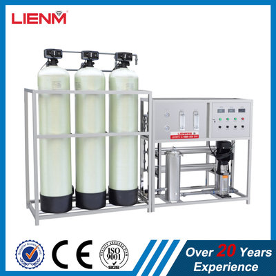 1000L, 2000L 3000L, 5000L Automatic glass fiber reverse osmosis water treatment with soft filter supplier