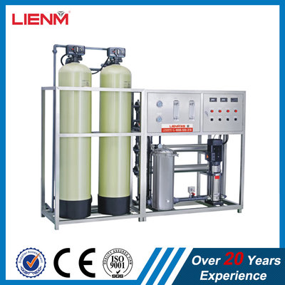 1000L, 2000L 3000L, 5000L Automatic glass fiber reverse osmosis water treatment with soft filter supplier