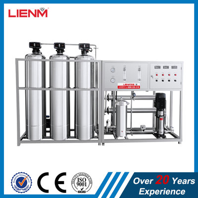 1000L, 2000L 3000L, 5000L Automatic glass fiber reverse osmosis water treatment with soft filter supplier