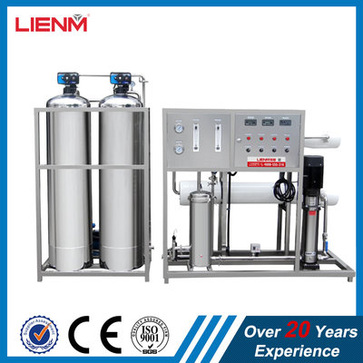 1000L, 2000L 3000L, 5000L Automatic glass fiber reverse osmosis water treatment with soft filter supplier