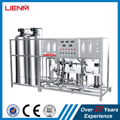 1000L, 2000L 3000L, 5000L Automatic glass fiber reverse osmosis water treatment with soft filter supplier