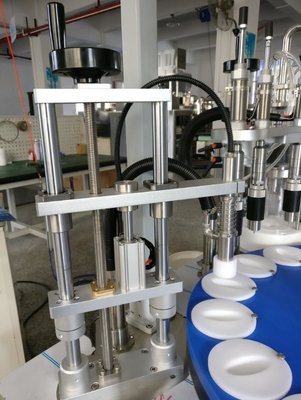 Filling machine automatic perfume glass bottle filling capping sealing crimping collaring machine supplier