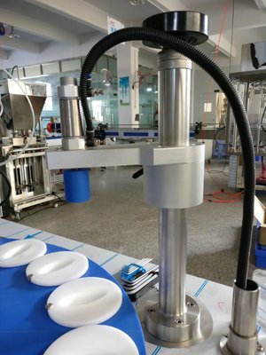 Filling machine automatic perfume glass bottle filling capping sealing crimping collaring machine supplier