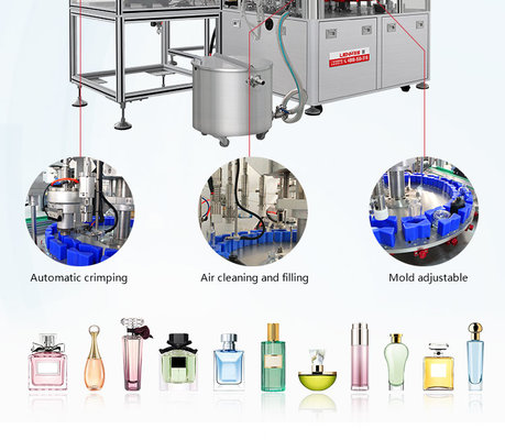 Automatic perfume filling and sealing machine supplier