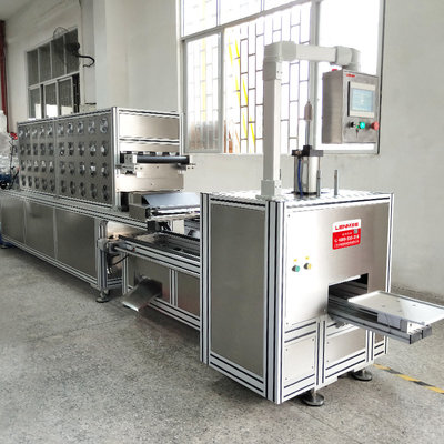 New Automatic Cosmetic Crystal Eye Mask Filling Machine Forming Line For Skin Care Eye Patches Gel supplier