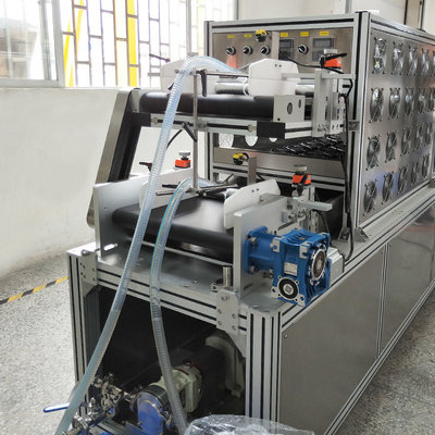 New Automatic Cosmetic Crystal Eye Mask Filling Machine Forming Line For Skin Care Eye Patches Gel supplier