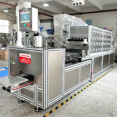 New Automatic Cosmetic Crystal Eye Mask Filling Machine Forming Line For Skin Care Eye Patches Gel supplier