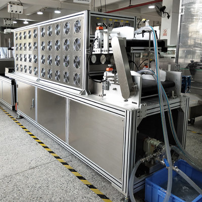 New Automatic Cosmetic Crystal Eye Mask Filling Machine Forming Line For Skin Care Eye Patches Gel supplier